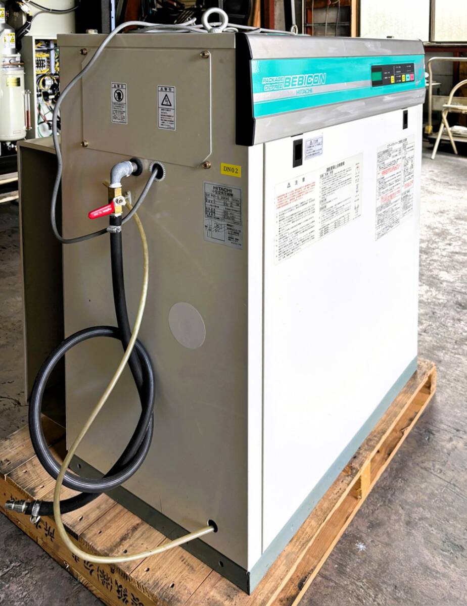 Yahoo!オークション - 日立 オイルフリーコンプレッサー POD-2.2GXA5 ...