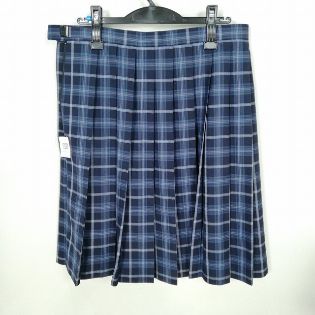 Yahoo!オークション - 1円 スクールスカート 大きいサイズ 夏物 w78-丈...