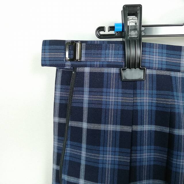 Yahoo!オークション - 1円 スクールスカート 大きいサイズ 夏物 w78-丈...