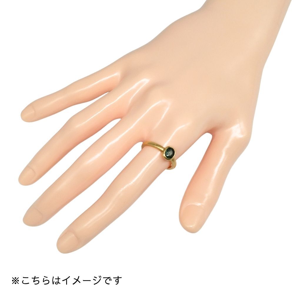 Yahoo!オークション - K18 ゴールド リング 0.7ct 石入り 重さ3.3g リ...