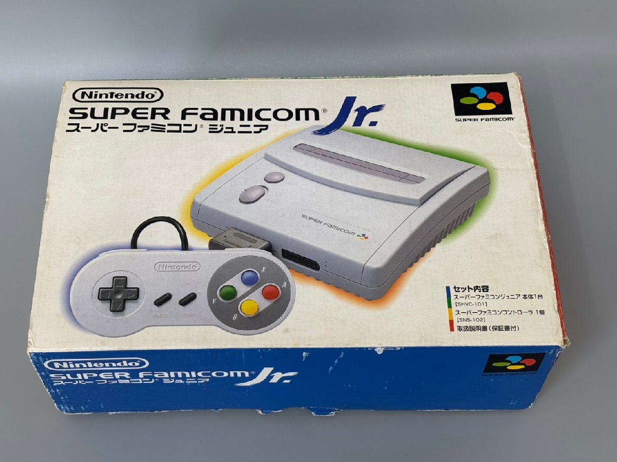 Yahoo!オークション - 箱付き スーパーファミコンJr. ジュニア 本体（...
