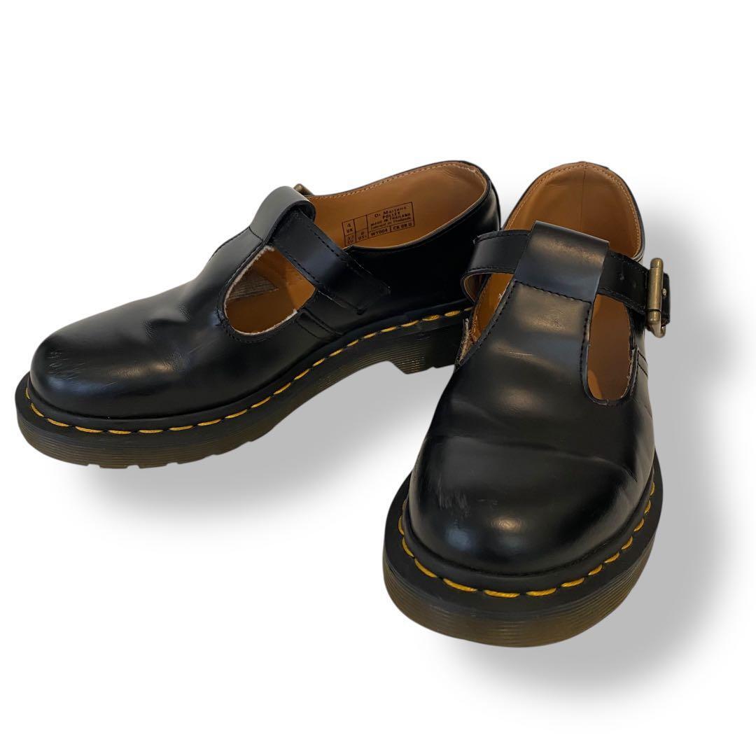 Yahoo!オークション - 美品 ドクターマーチン Dr.MARTENS ポリー Tバー...
