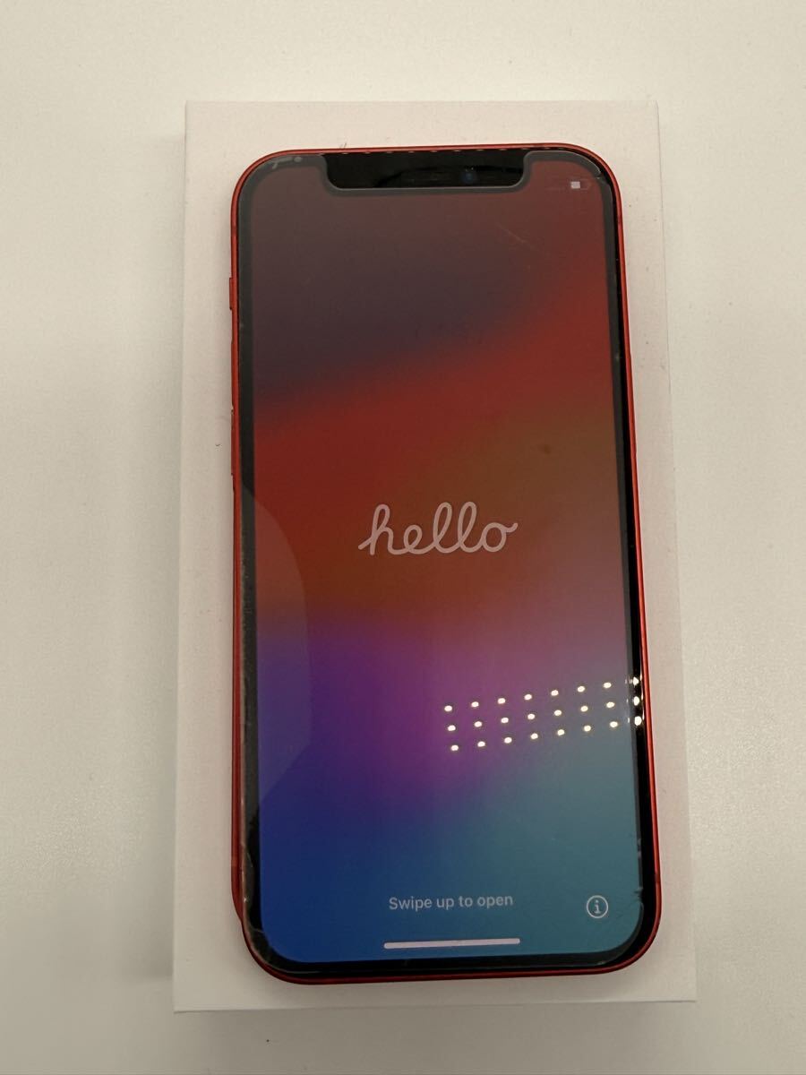 Yahoo!オークション - iPhone 12 mini 128GB （PRODUCT）RED SIMフリー...