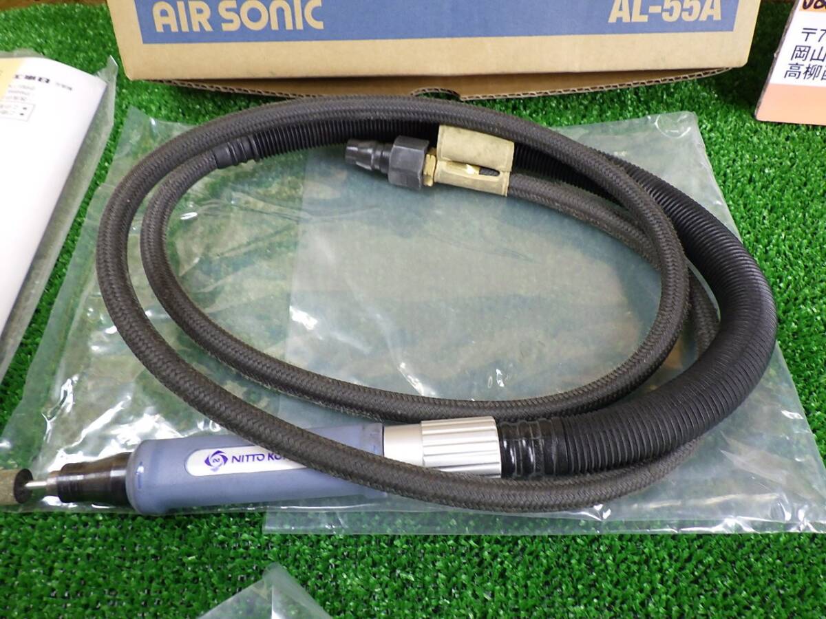 Yahoo!オークション - 箱や工具付き 日東工器 エアーグラインダー エア...