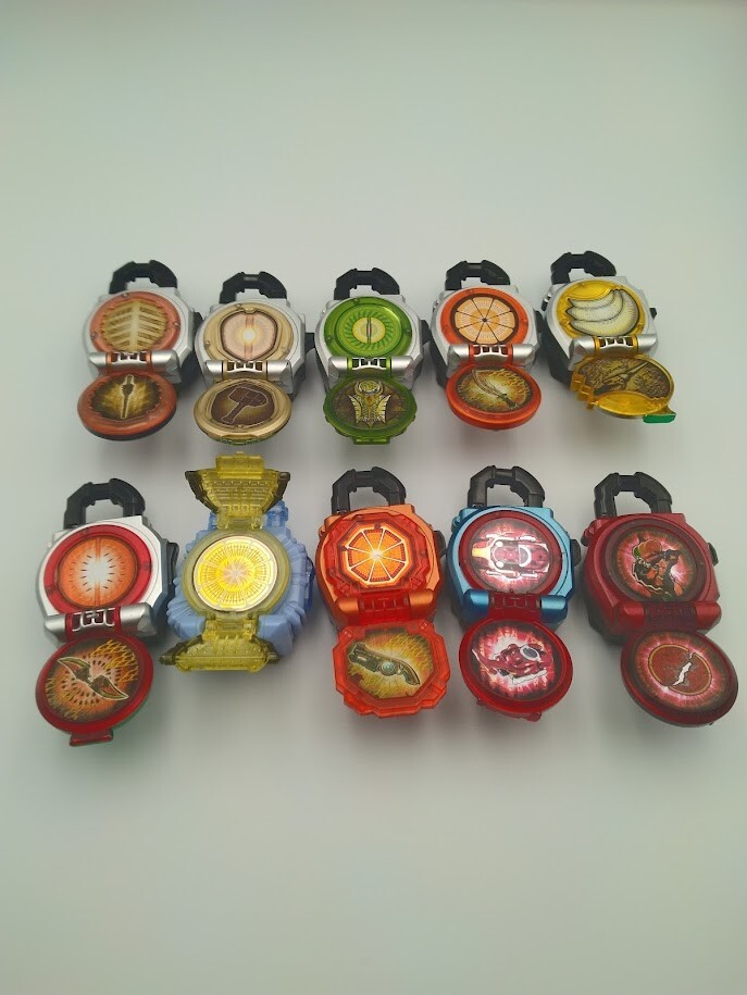 Yahoo!オークション - 仮面ライダー鎧武/ガイム ロックシード ガシャポ...