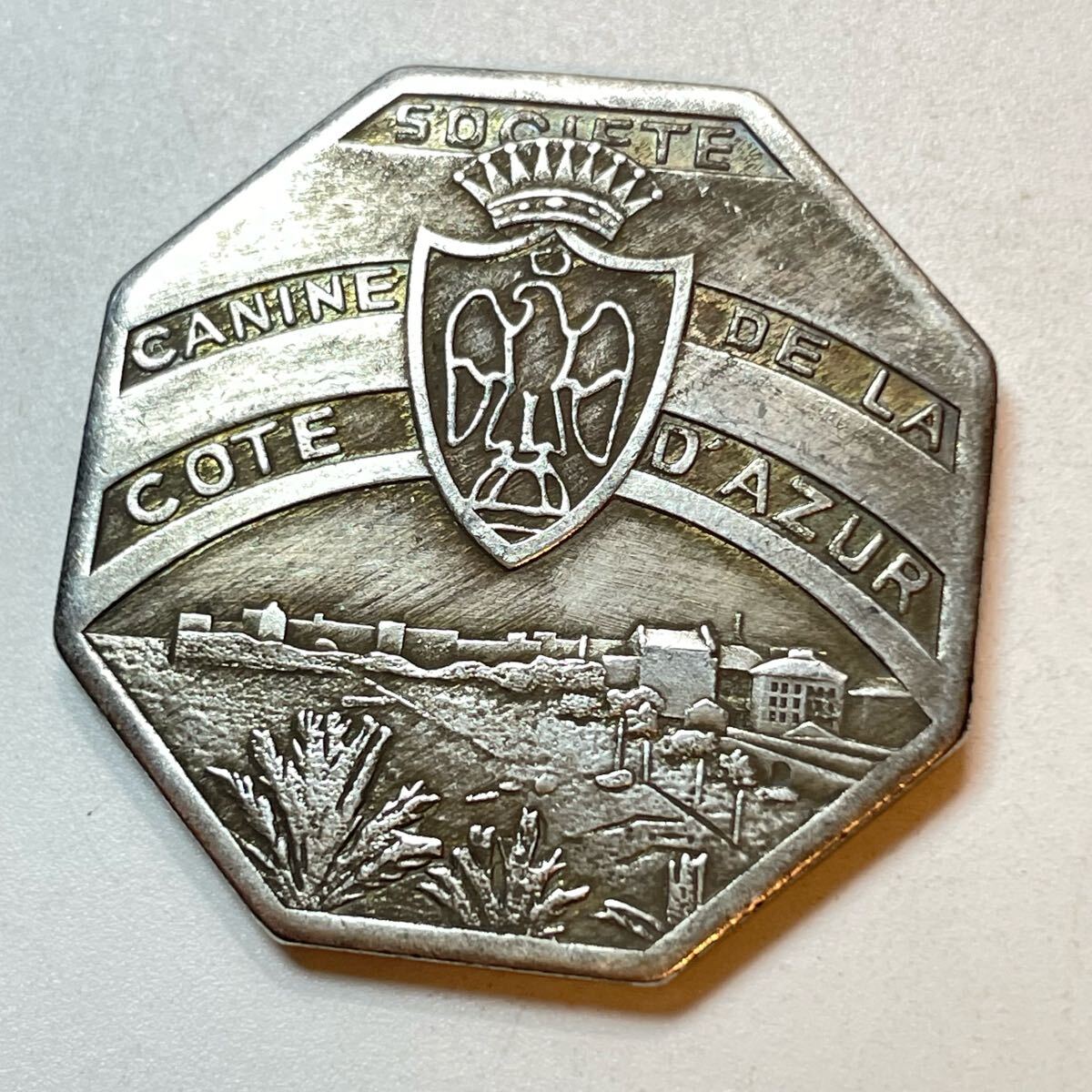 Yahoo!オークション - フランス 硬貨 古銭 ニース国際ドッグショー 記...