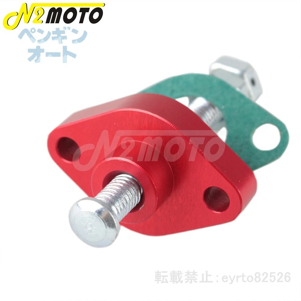 Yahoo!オークション - ブラック cnc手動カムチェーン テンショナー ス...