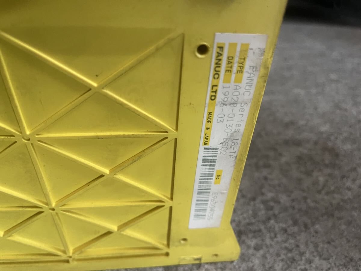 Yahoo!オークション - FANUC ファナック A02B-0130-B502 シリーズ 18-T...