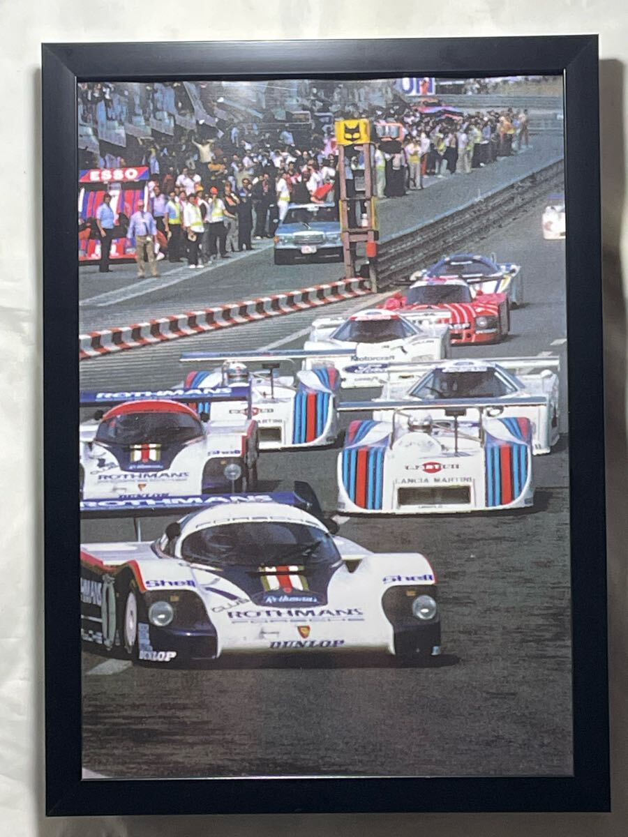 Yahoo!オークション - 「ポルシェ956 / ランチアLC1」A4サイズ