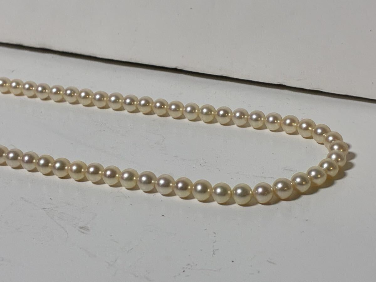 Yahoo!オークション - P432 ネックレス パール パールネックレス 真珠 ...