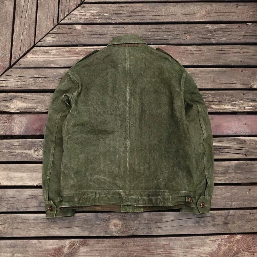 Yahoo!オークション - RRL US.ARMY HBT 91B-JACKET TYPE VINTAGE ダブ...
