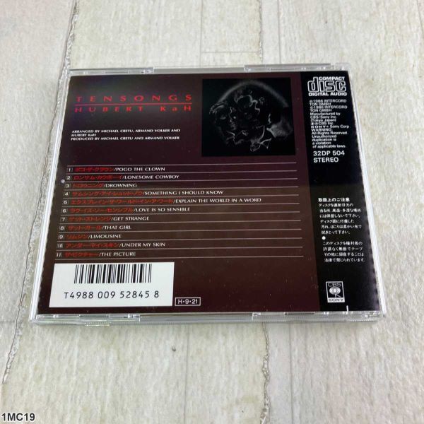 Yahoo!オークション - 1MC19 CD / Hubert Kah / TEN SONGS / ヒューバ...