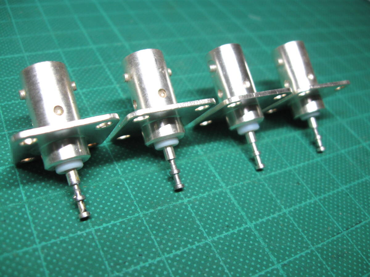 Yahoo!オークション - BNC-J パネル取付けタイプ同軸コネクタ NEC 4個