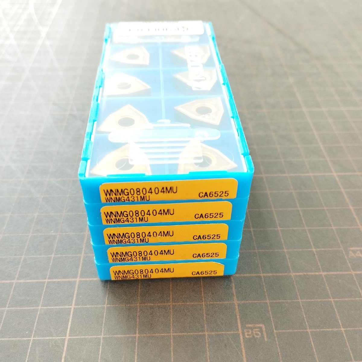 Yahoo!オークション - 【a146】京セラ KYOCERA WNMG080404MU CA6525 ス...