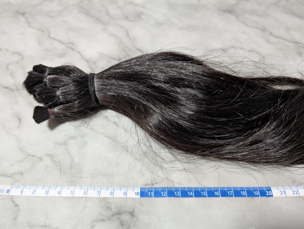 Yahoo!オークション - No.510 45cm 158g 髪束 髪の毛