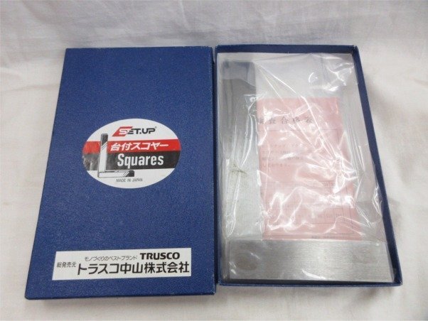 Yahoo!オークション - TRUSCO SET.UP 台付きスコヤ― Spuares ULA-200...