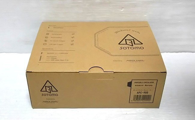 Yahoo!オークション - SOTOMO ポータブルサーキュレーター APC-980 開...