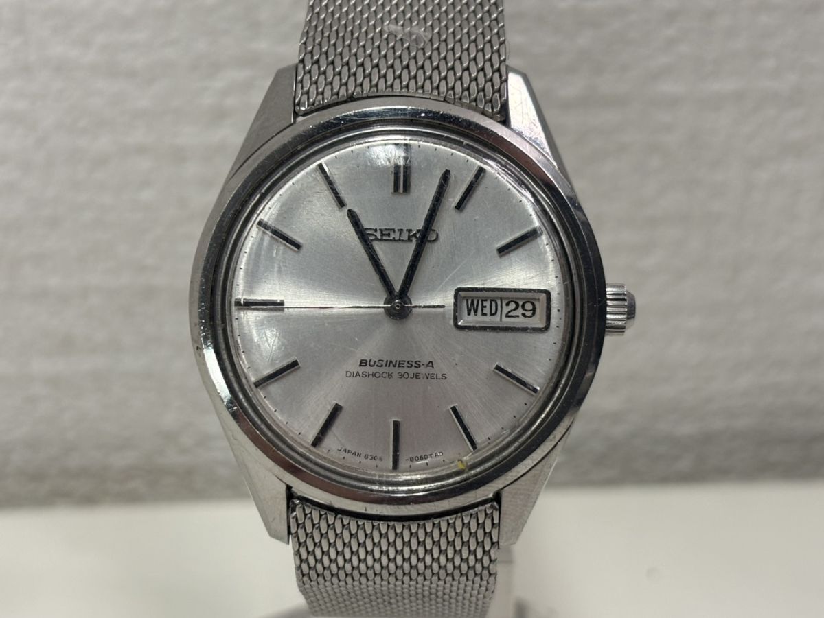 Yahoo!オークション - Z482-Y37-2223 SEIKO セイコー BUSINESS-A 8306-...