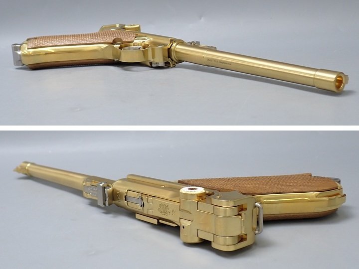 Yahoo!オークション - Marushin/マルシン ルガー P08 8インチ ダミー...