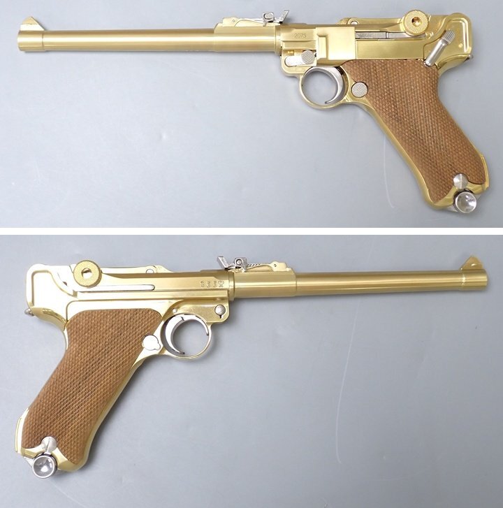 Yahoo!オークション - Marushin/マルシン ルガー P08 8インチ ダミー...