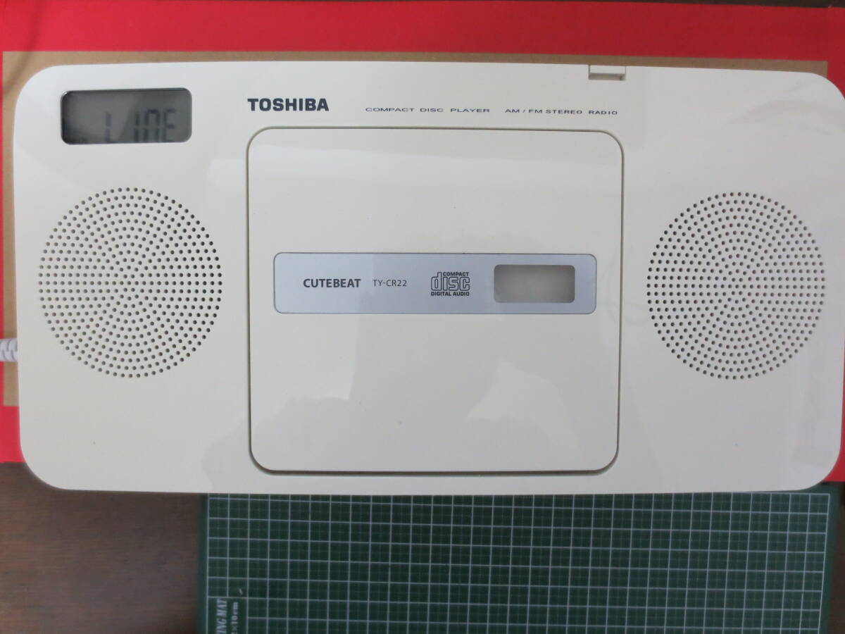 Yahoo!オークション - 【TOSHIBA CDラジオ TY-CR22】中古品 美品 東芝 ...