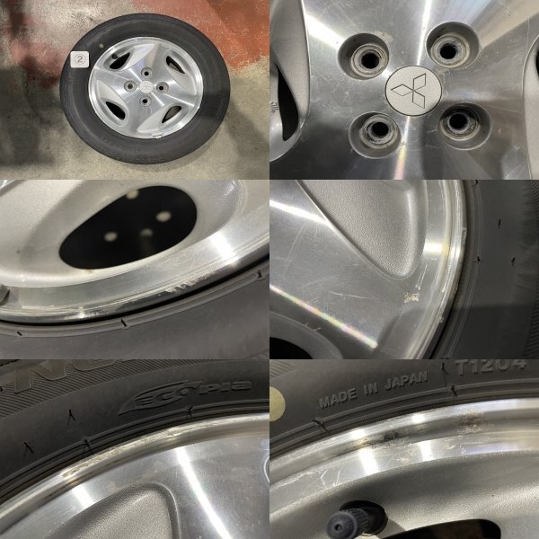 Yahoo!オークション - U61W 三菱 タウンボックス 純正 13インチ アル...