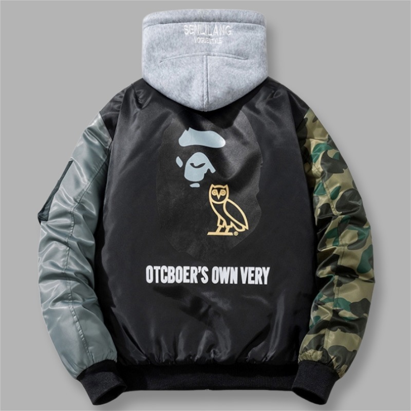 Yahoo!オークション - 新品 DEENXINWA 中綿ジャケット メンズ MA-1 フ...