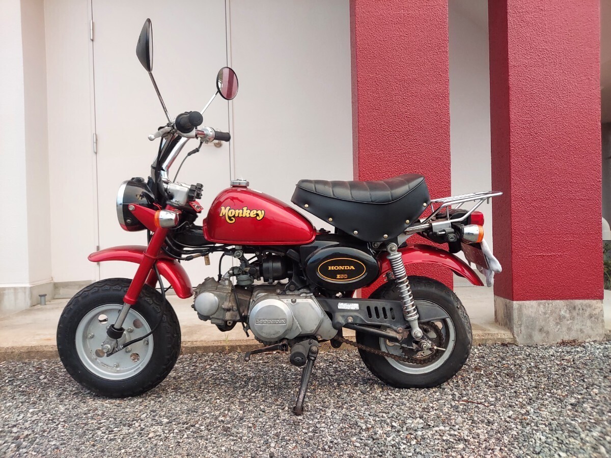 Yahoo!オークション - 京都 実働 HONDA モンキー AB27 12V 純正 モンキ...