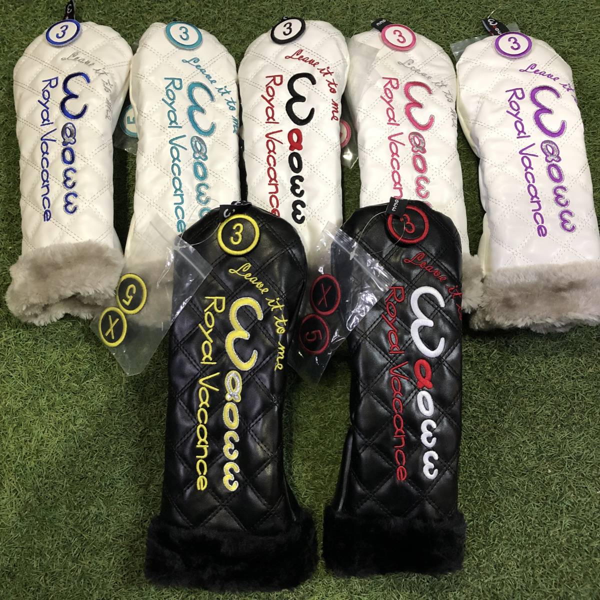 Yahoo!オークション - 新製品 Waoww ワオ FW ヘッドカバー （ 各カラー...