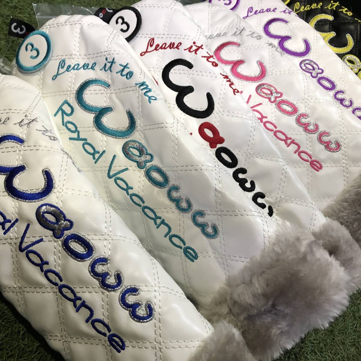 Yahoo!オークション - 新製品 Waoww ワオ FW ヘッドカバー （ 各カラー...