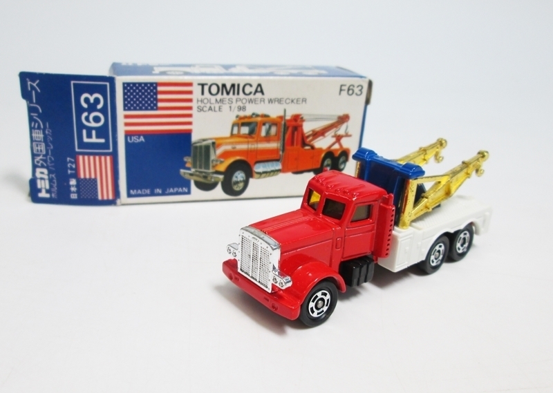 Yahoo!オークション - HE085 青箱 トミカ 外国車シリーズ F63 ホルムス...