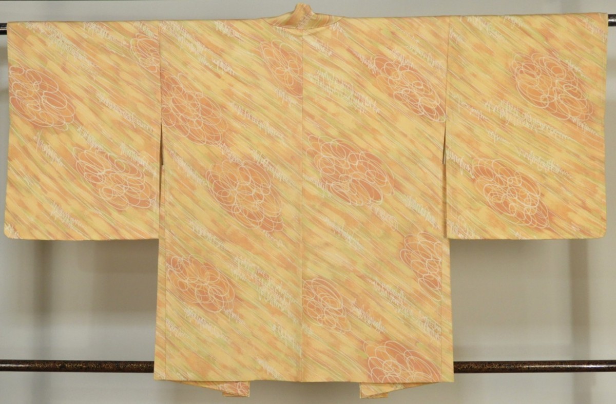 Yahoo!オークション - G221 正絹 羽織 創作的なデザイン 身丈78cm