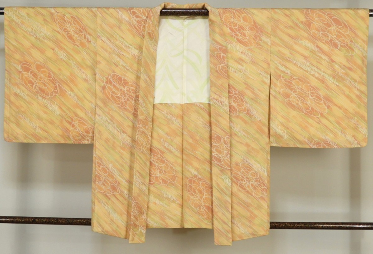 Yahoo!オークション - G221 正絹 羽織 創作的なデザイン 身丈78cm