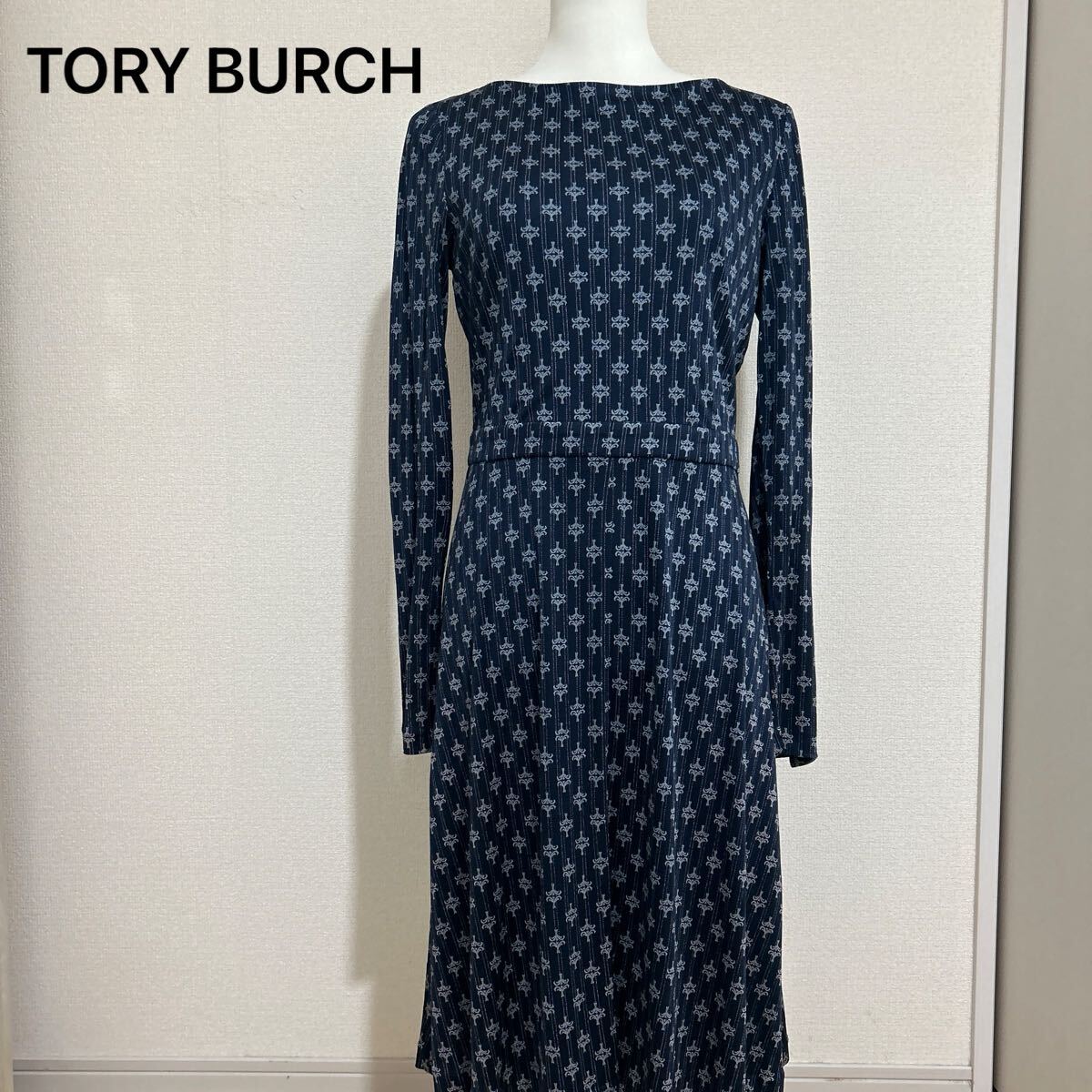 Yahoo!オークション - TORY BURCH トリーバーチ ワンピース フレアワン...