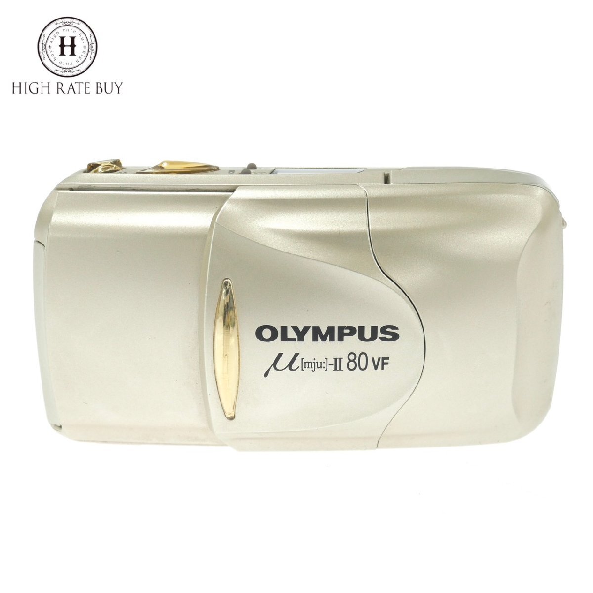 Yahoo!オークション - 1円スタート OLYMPUS オリンパス μ[mju ]-Ⅱ 80...