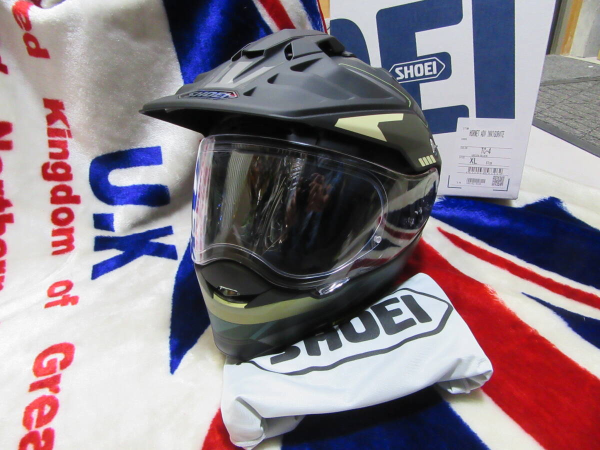 【樂淘letao】日本代購代標第一品牌－SHOEI ヘルメット HORNET ADV ホーネットエーディーヴイ INVIGORATE インヴィゴレイト TC-4 XL