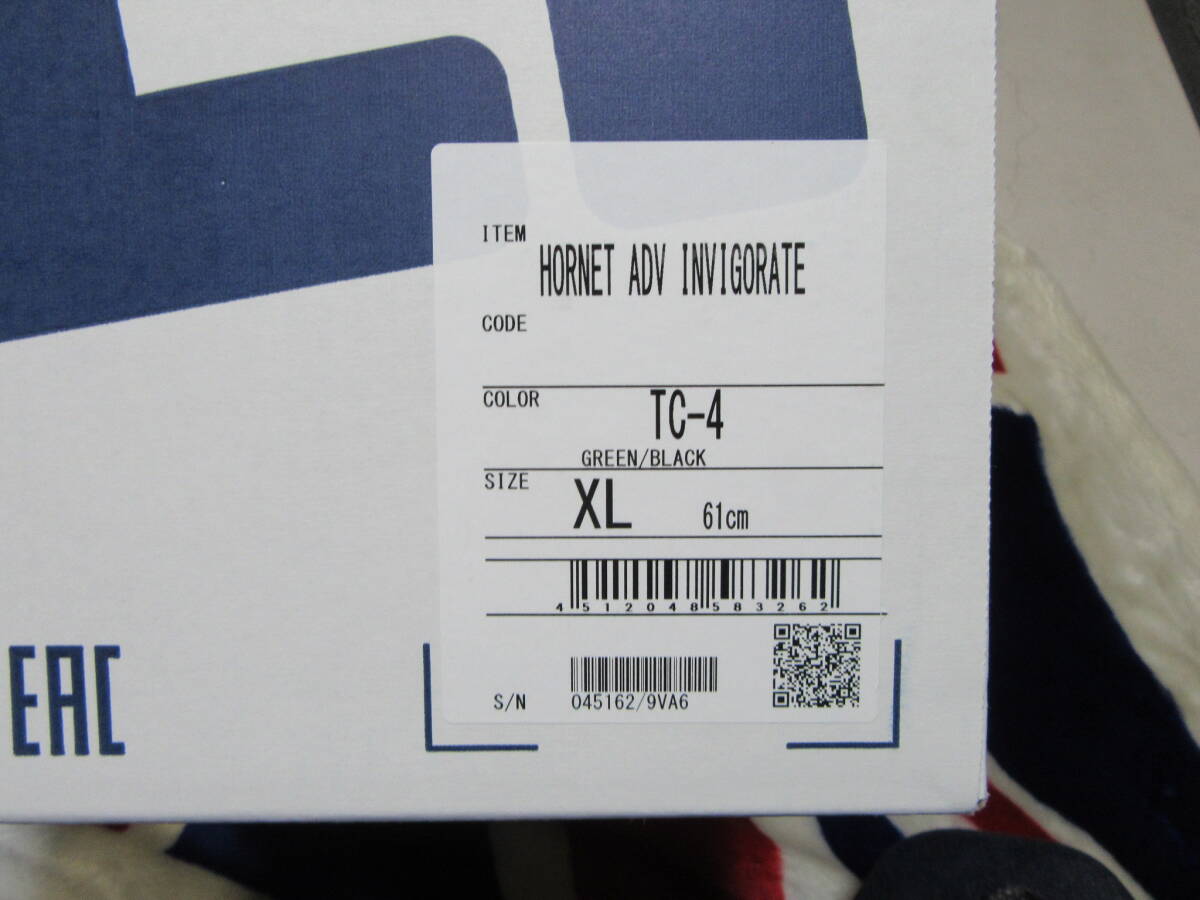 【樂淘letao】日本代購代標第一品牌－SHOEI ヘルメット HORNET ADV ホーネットエーディーヴイ INVIGORATE インヴィゴレイト TC-4 XL