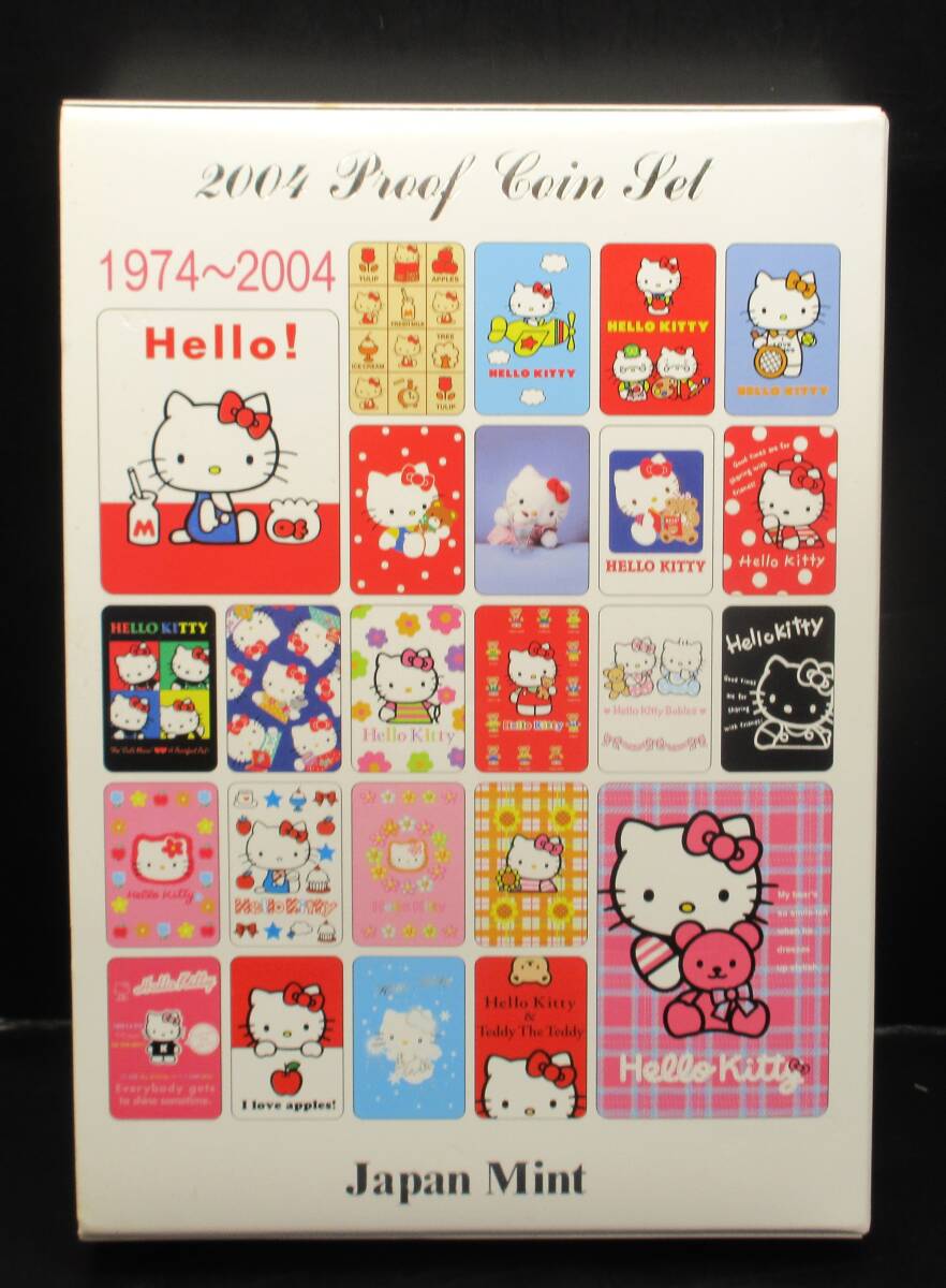 Yahoo!オークション - ハローキティ誕生30週年 2004プルーフ貨...