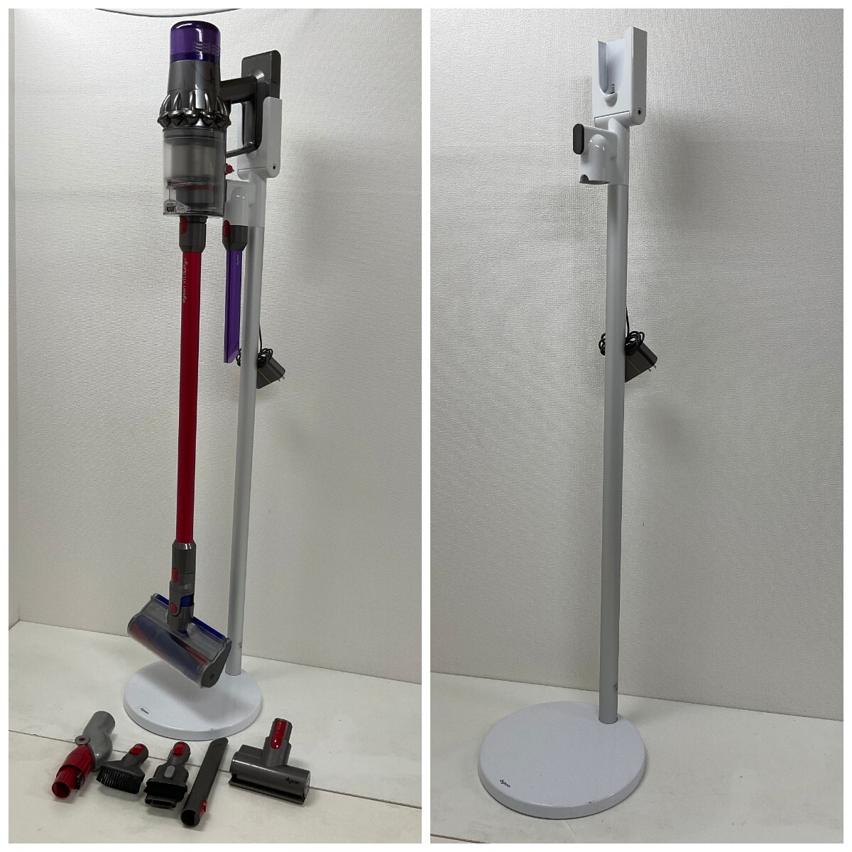 Yahoo!オークション - 【B679】ジャンク品 dyson SV14 スタンド付き 動...