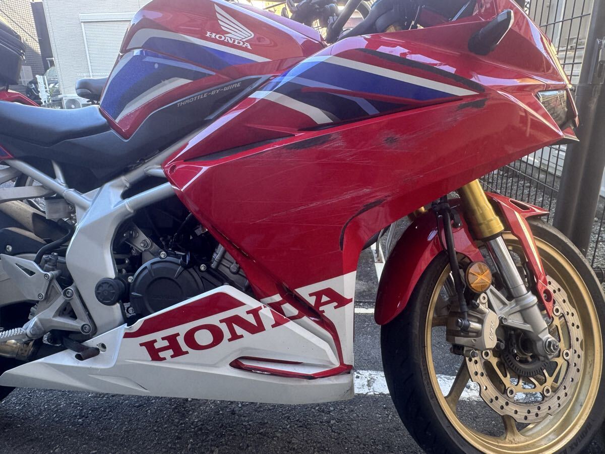 Yahoo!オークション - CBR250RR MC51 右サイドカウル純正品 補修跡あり...