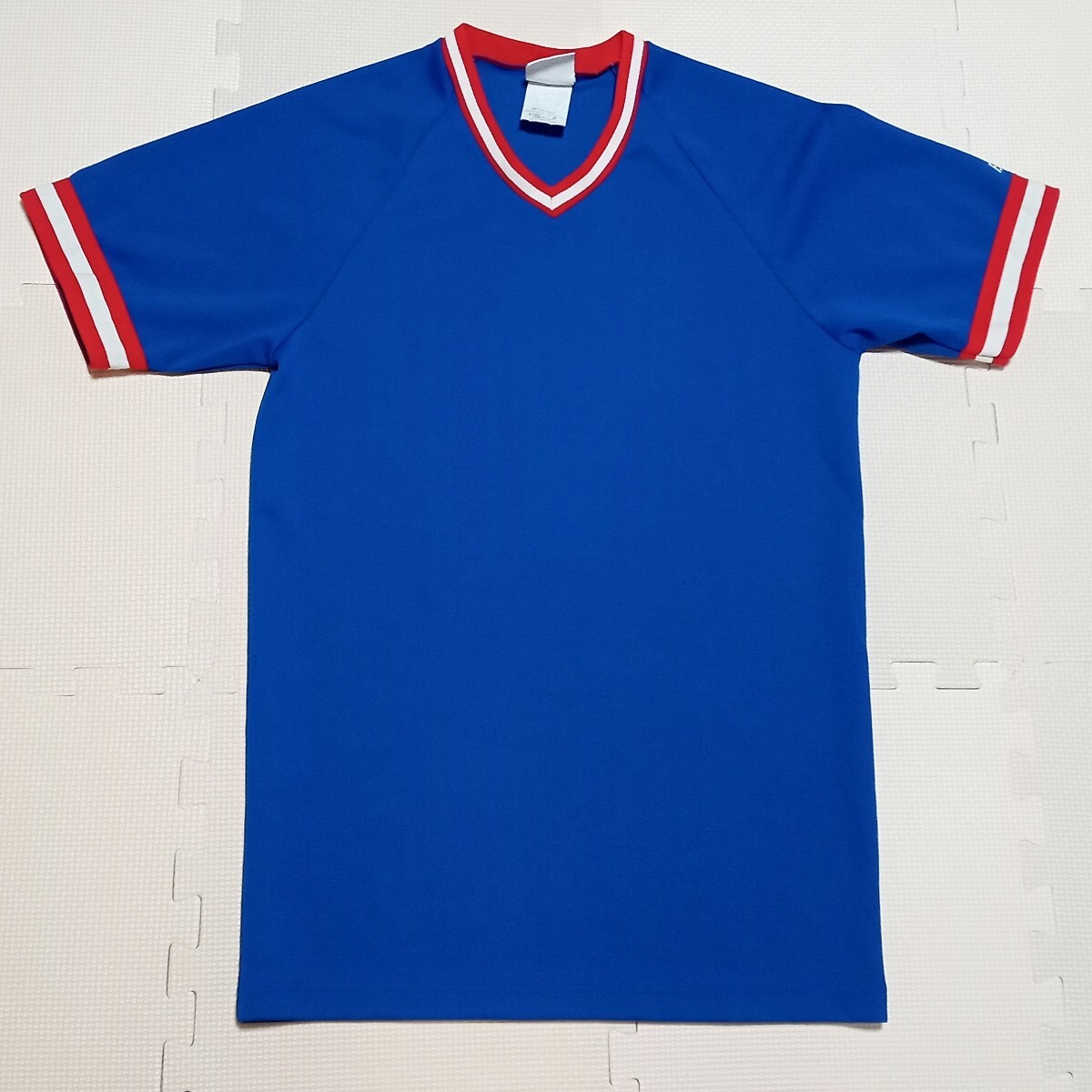 Yahoo!オークション - 美品 USA製 90s BIKE Vネック ラグランスリーブ ...