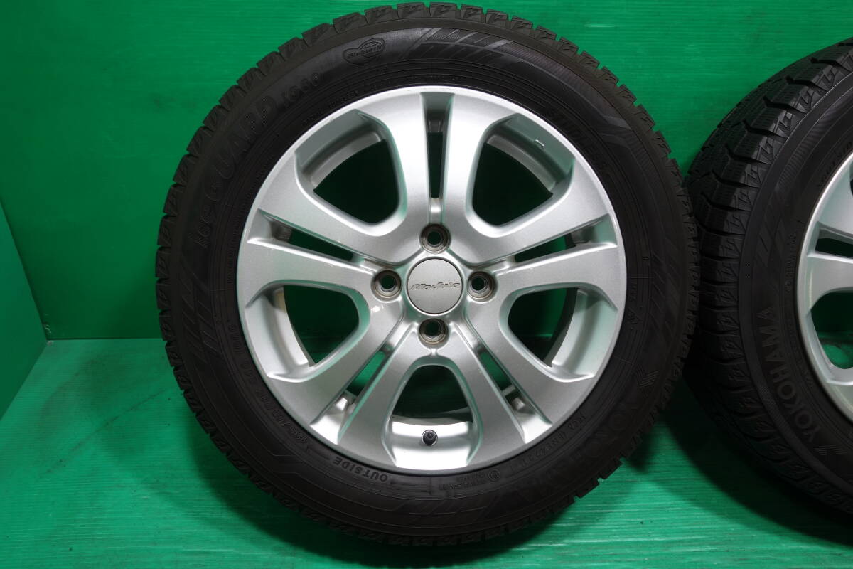 Yahoo!オークション - N185-21 送料無料 185/60R15 スタッドレス 4本セ...