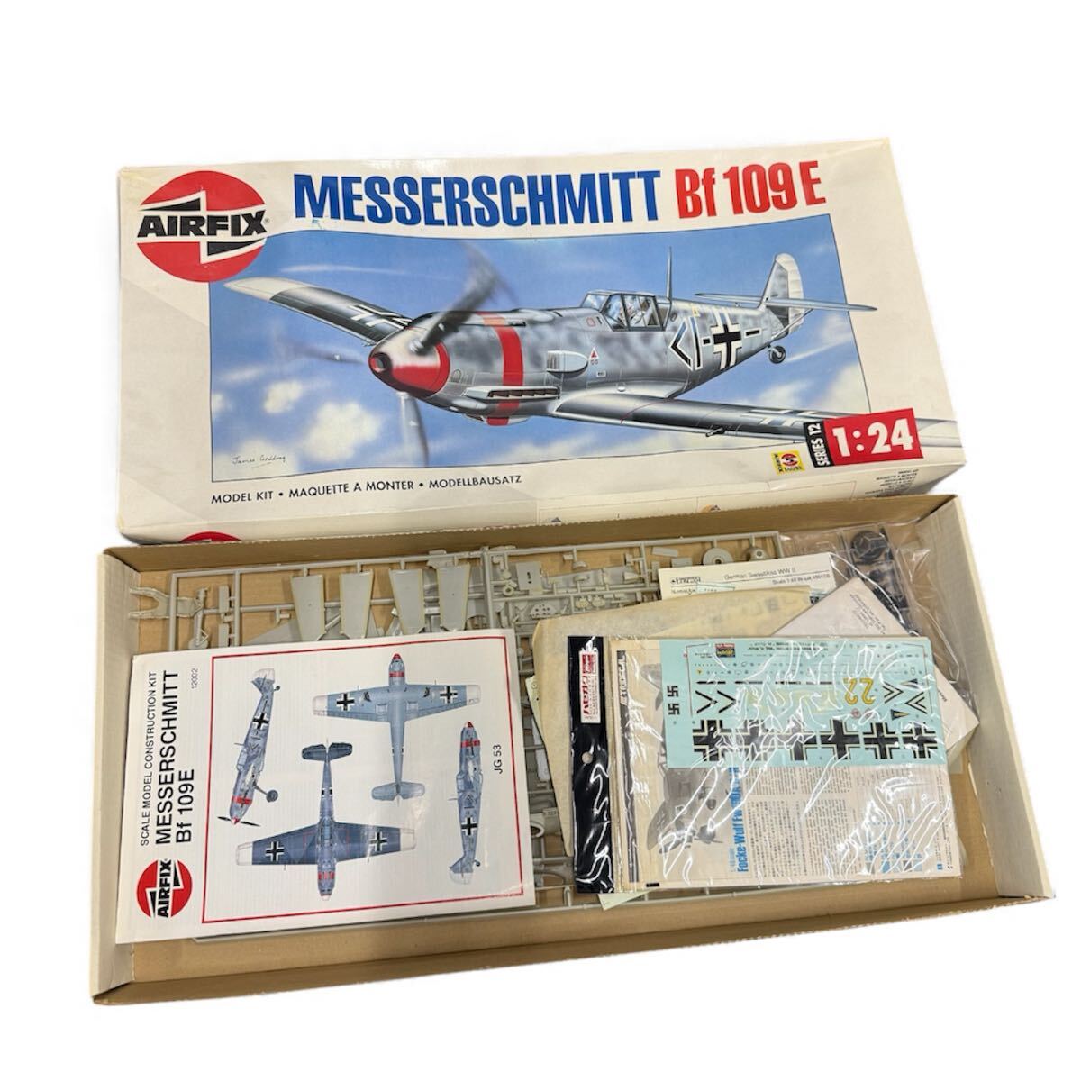 Yahoo!オークション - プラモデル 未組立 開封済 Heller メッサーシュ...