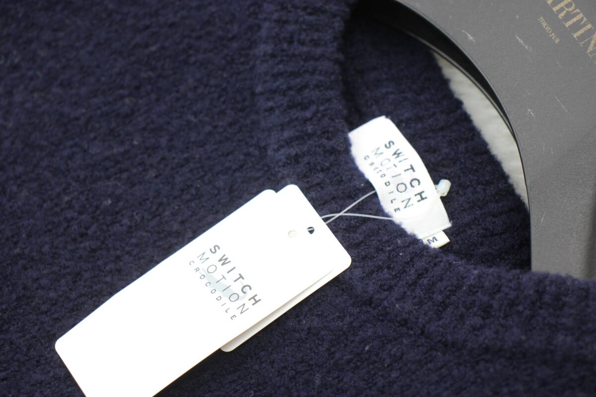 Yahoo!オークション - 6456 新品タグ付き ウール混クルーネックニット...