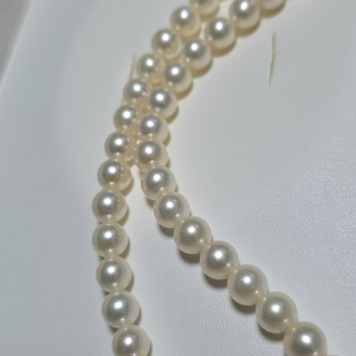 Yahoo!オークション - アコヤ真珠 7mm あこや パール Silver テリ良 ネ...
