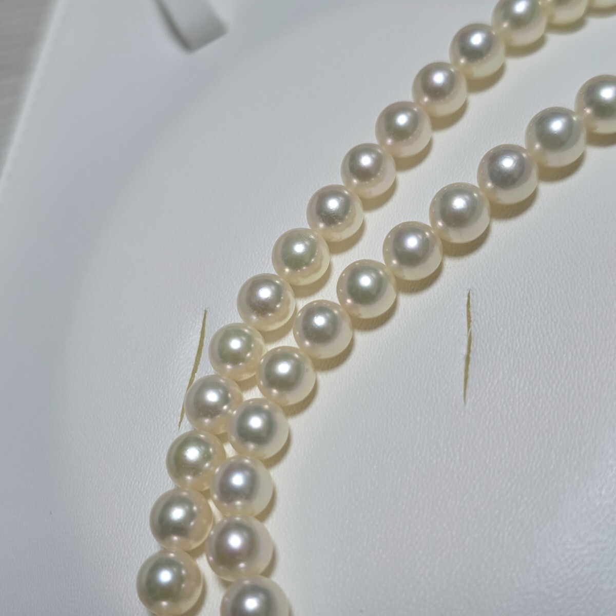Yahoo!オークション - アコヤ真珠 7mm あこや パール Silver テリ良 ネ...