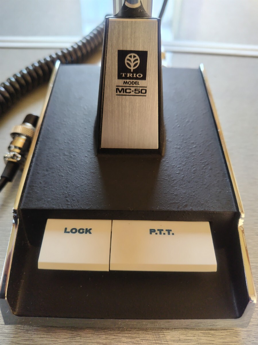 Yahoo!オークション - TRIO スタンドマイク MC-50 NASA4ピン