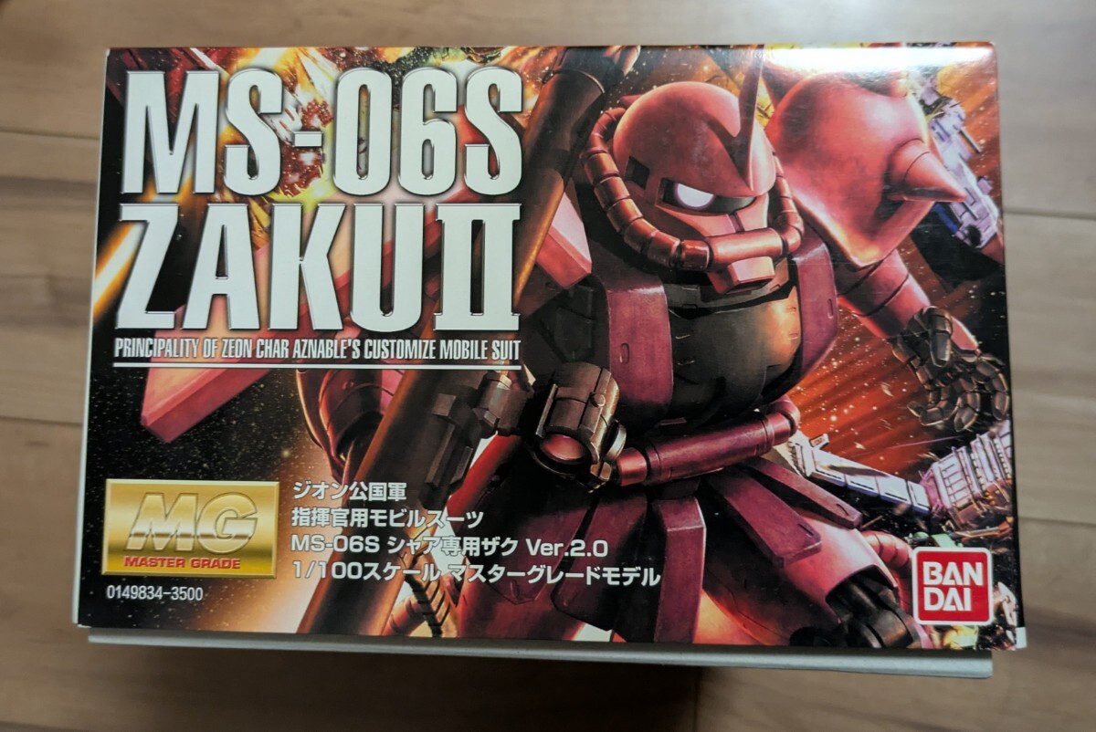 Yahoo!オークション - 即決 BANDAI 機動戦士ガンダム MG 1/100 MS-06S...