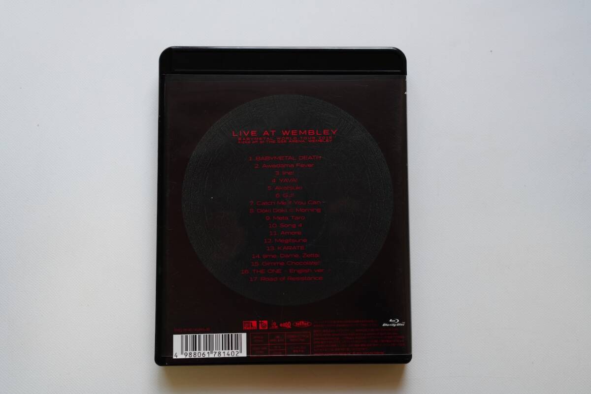 Yahoo!オークション - [aa729] BABYMETAL / LIVE AT WEMBLEY / Blu-ray...