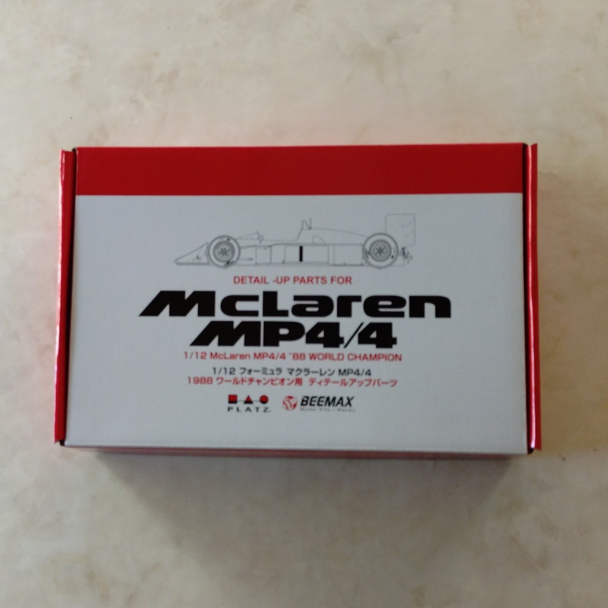 Yahoo!オークション - プラッツ 1/ 12 BEEMAX マクラーレン MP4/ 4 198...